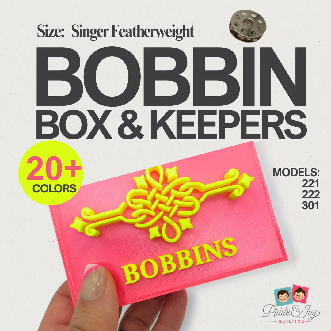 Singer Featherweight Bobbin Boxes & Keepers – Page 2 – prideandjoyquilting