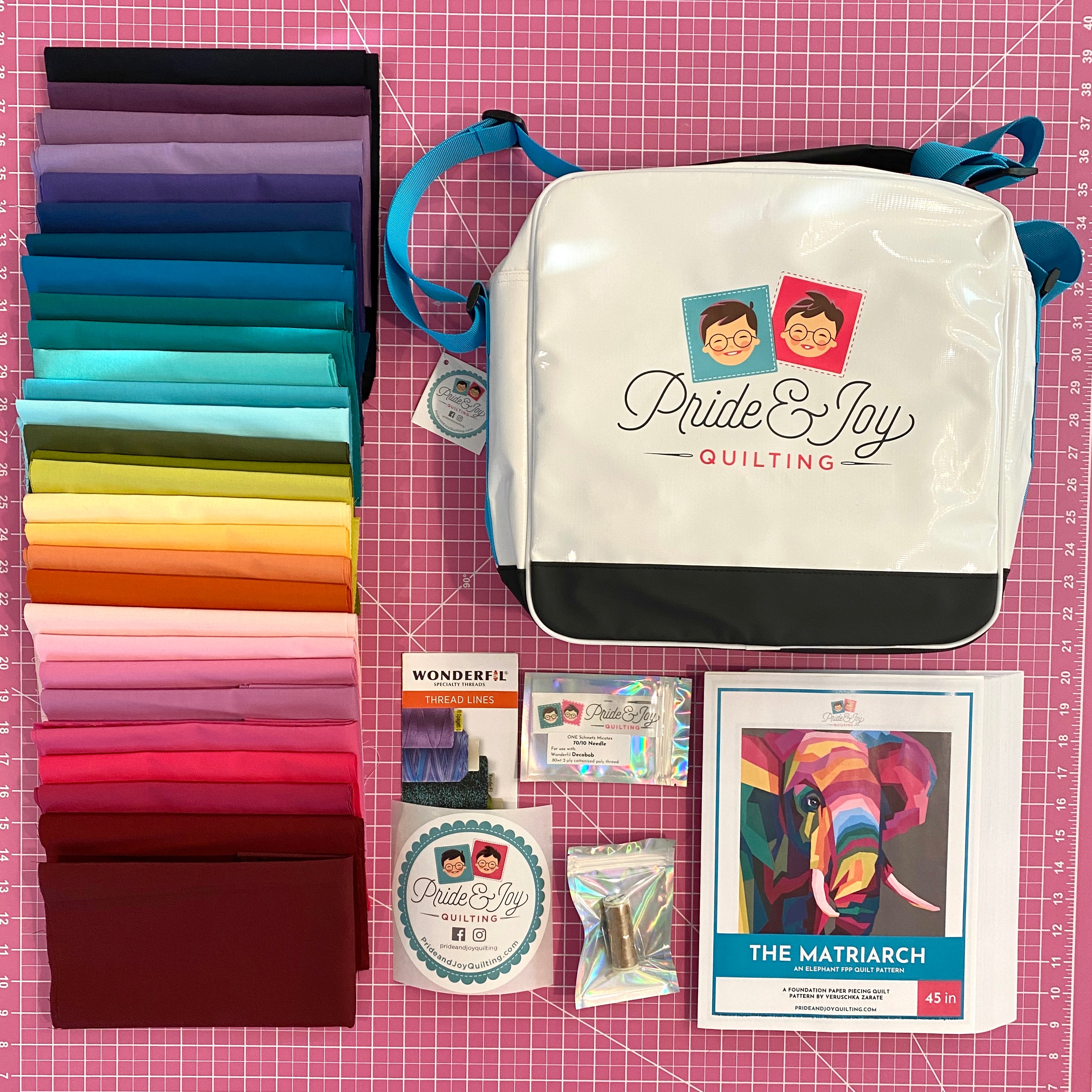 QUILT KIT The Matriarch Elephant Foundation Paper Piecing Quilt ...